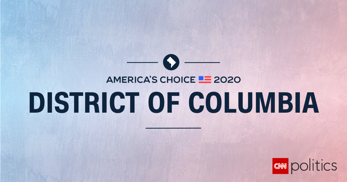 District of Columbia Election Results and Maps 2020