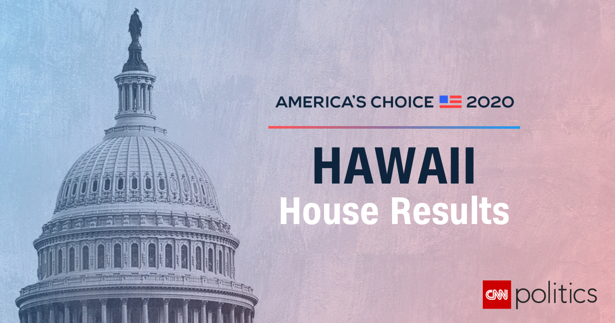Hawaii House Election Results and Maps 2020