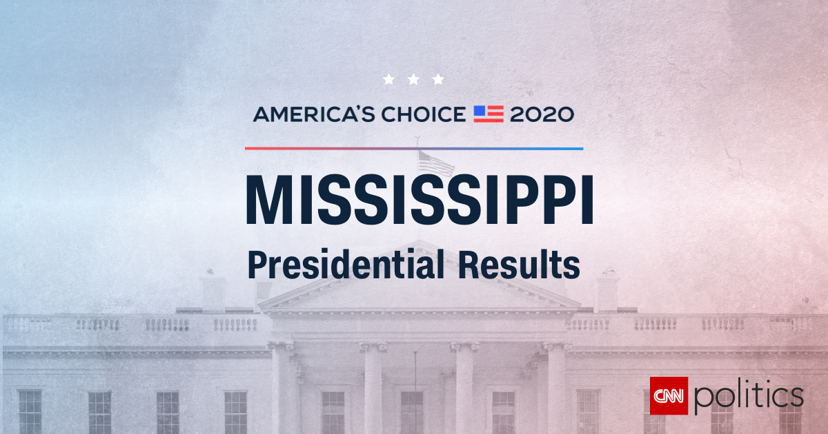 Mississippi Presidential Election Results And Maps 2020