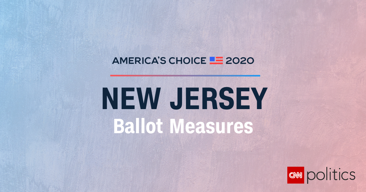 New Jersey Ballot Measure Results 2020