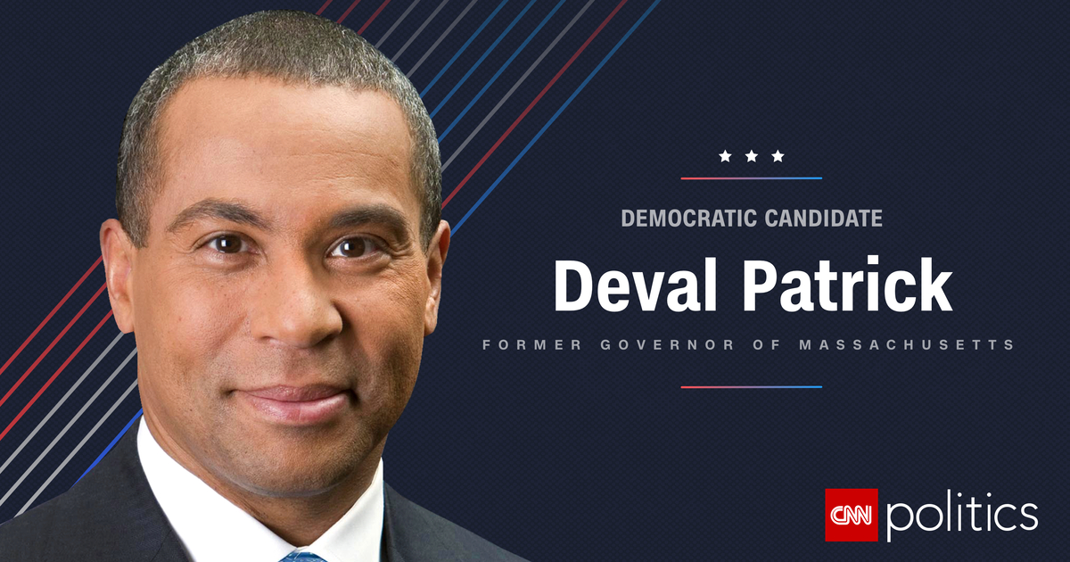 Deval Patrick 2020: Polls, news and on the issues