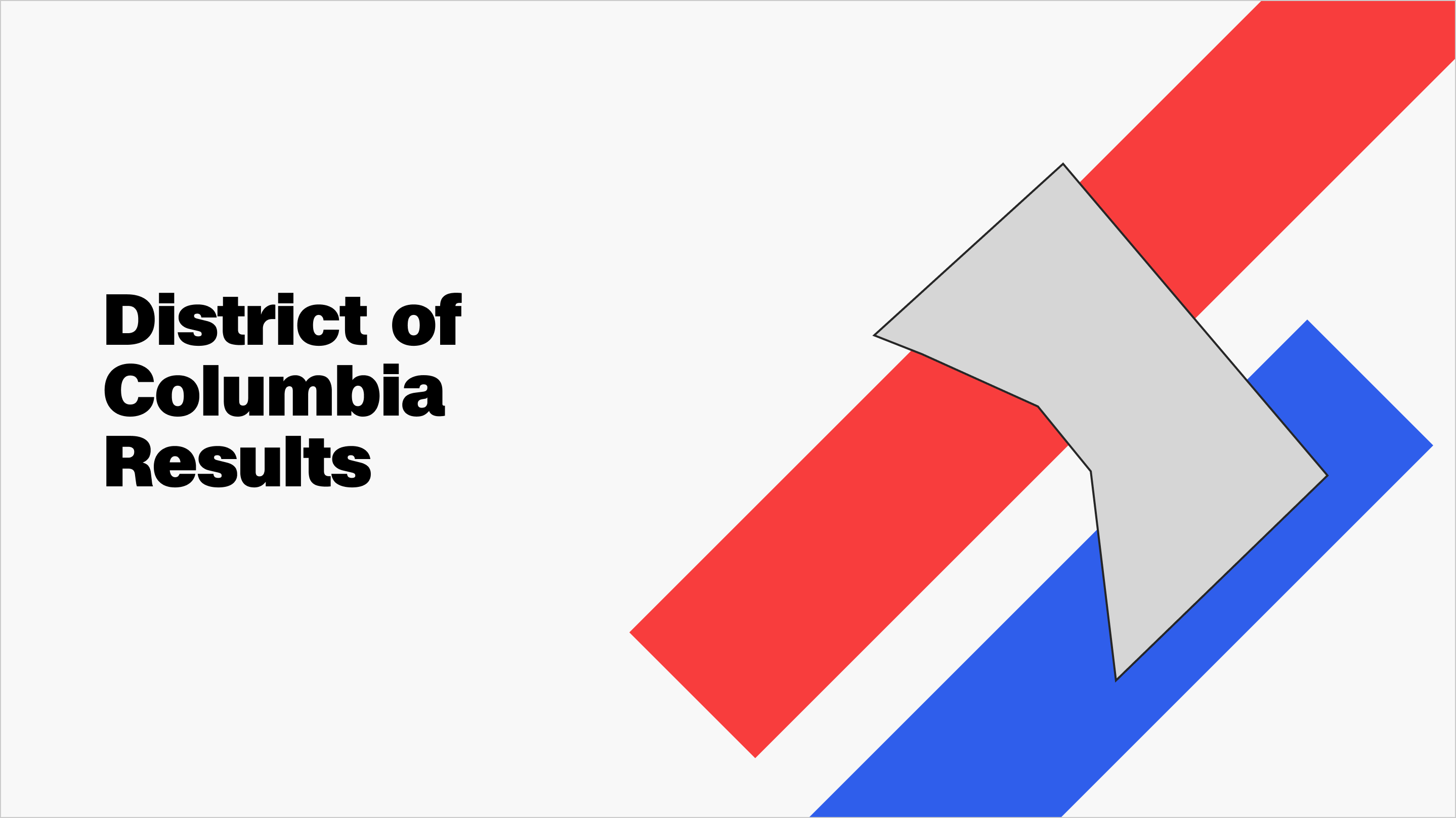 District of Columbia Democratic and Republican primary election results ...