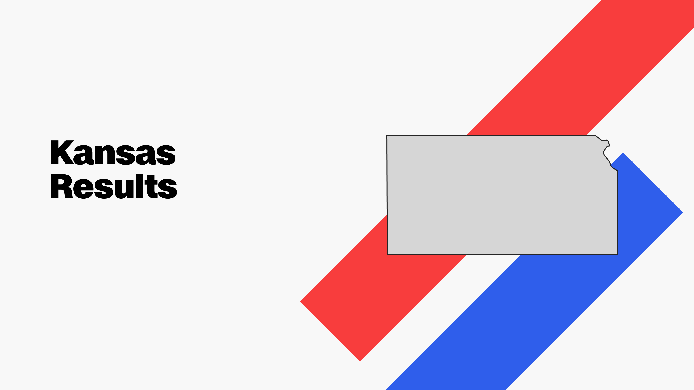 Kansas Democratic and Republican primary election results and maps 2024 ...