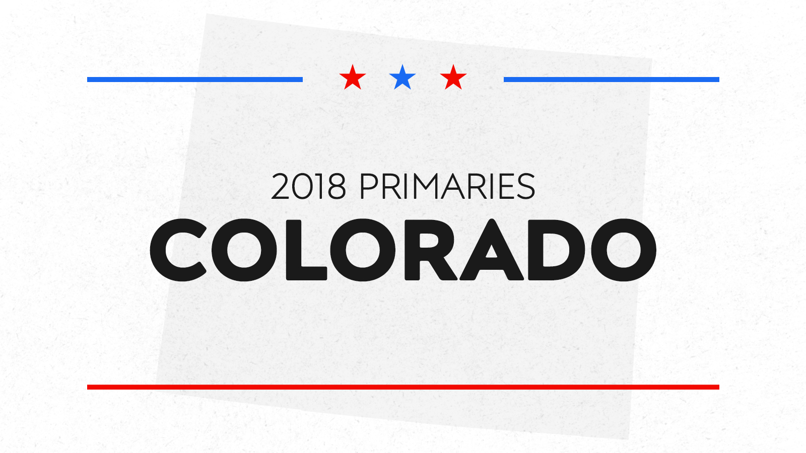 Colorado primary election 2018